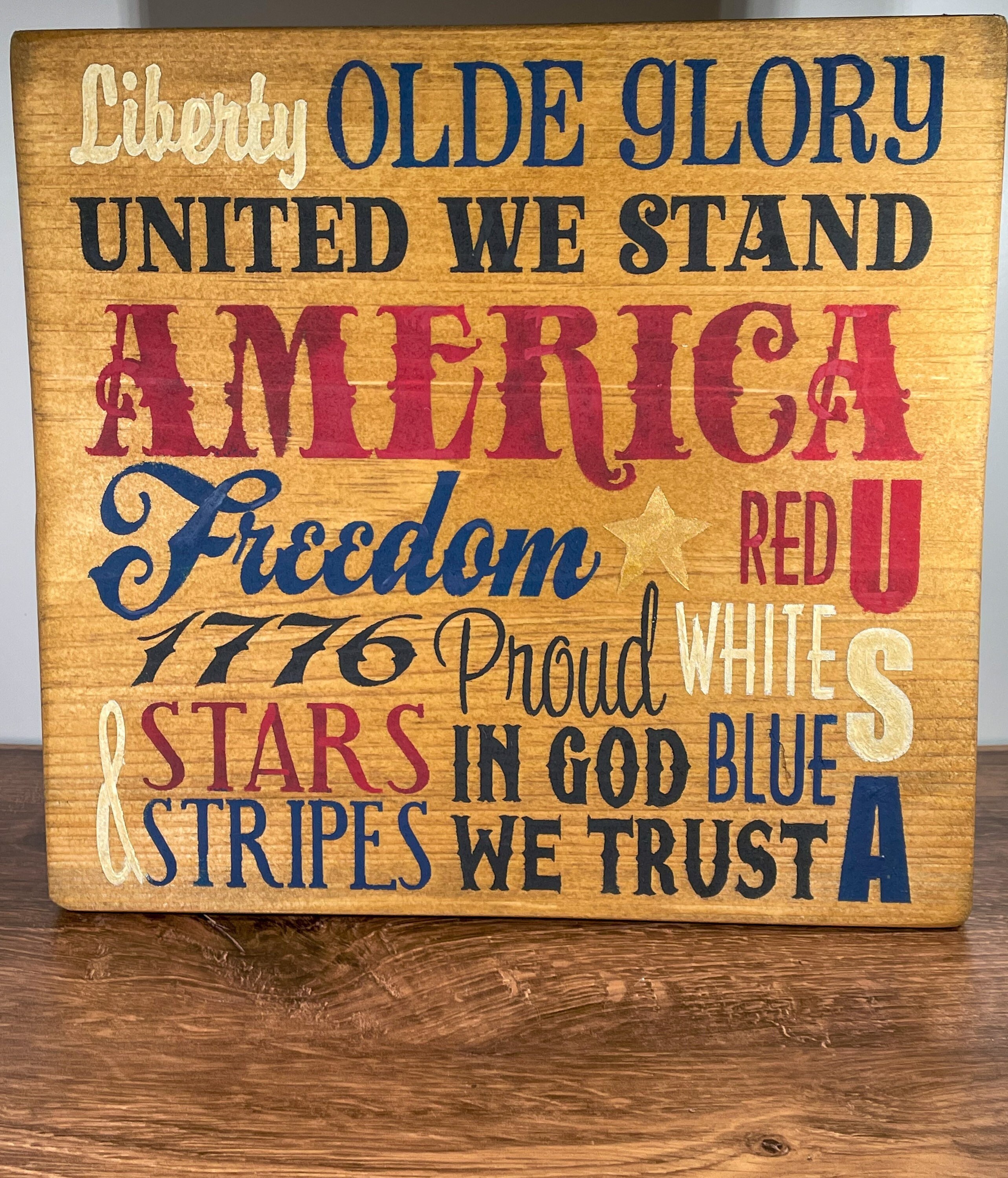 America Subway Art Sign