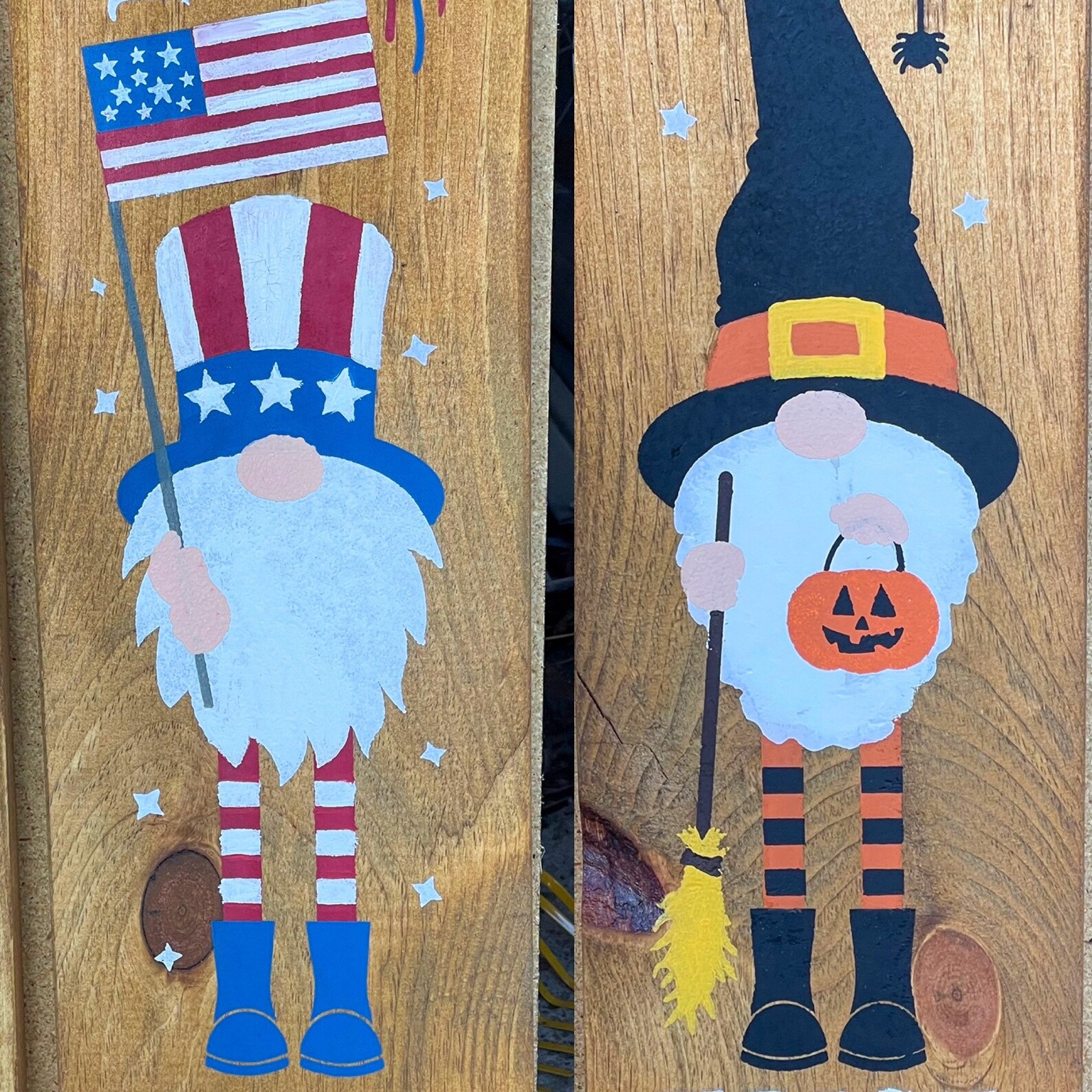 Gnome Porch Signs / Gnome Wall Signs / Gnome Holiday Signs - Etsy