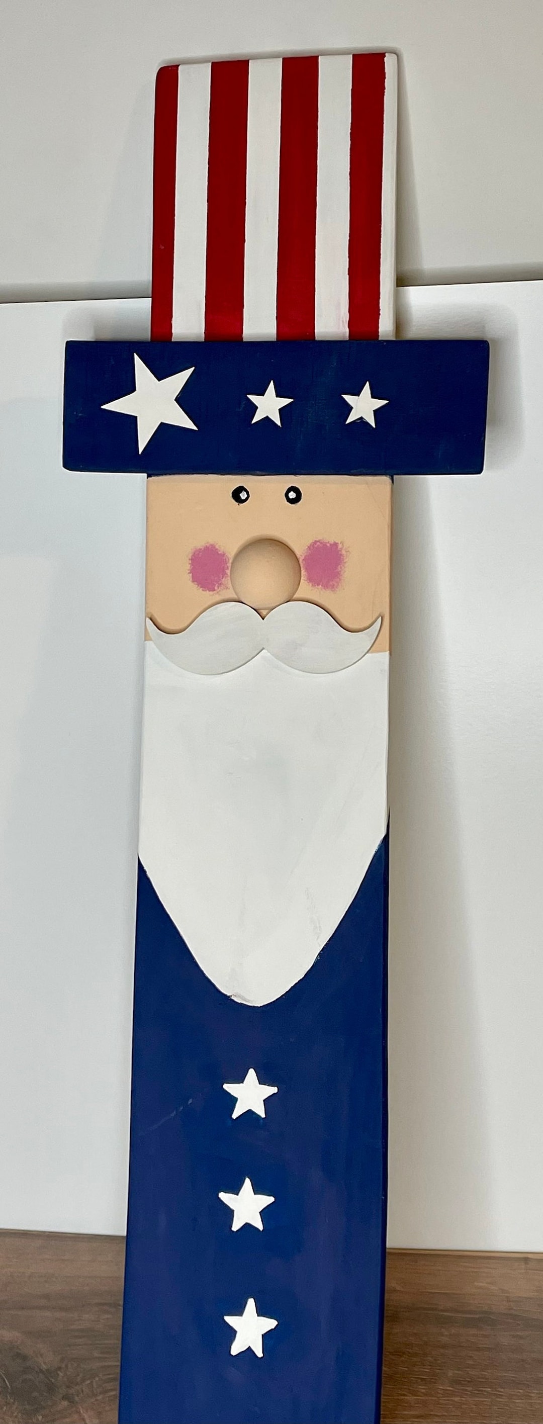 Uncle Sam Wood Sign / Uncle Sam Sign / 4th of July Sign / Americana ...