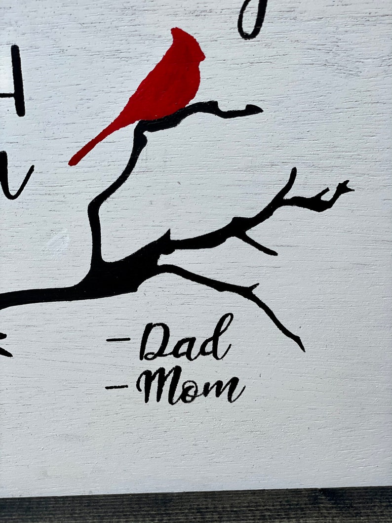 Red Cardinal Sign Sympathy Gift Sorry for Your Loss Gift | Etsy