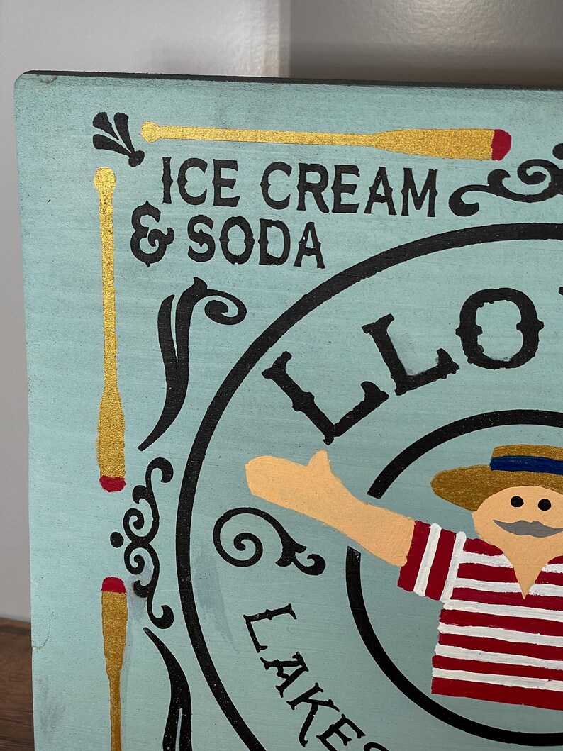 Vintage Beach Lakeside Sign / Beach Decor / Lake Wall Sign / - Etsy