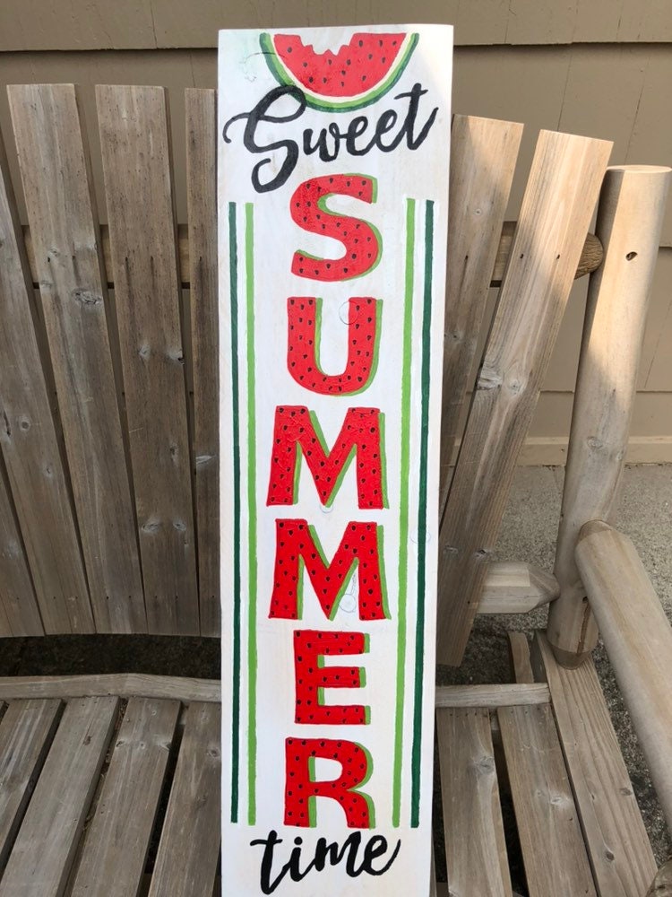 Summertime Watermelon Sign
