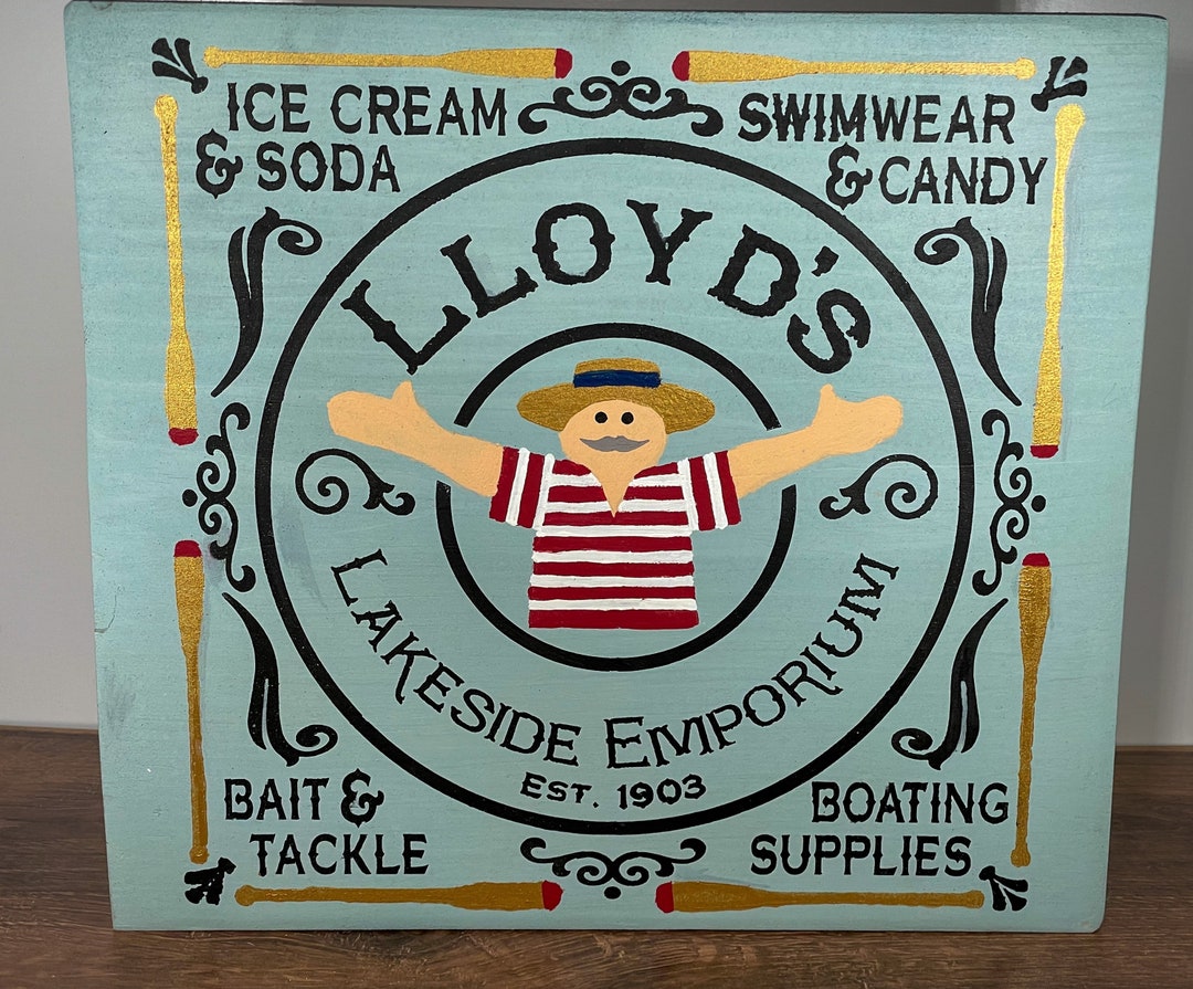 Vintage Beach Lakeside Sign / Beach Decor / Lake Wall Sign / - Etsy
