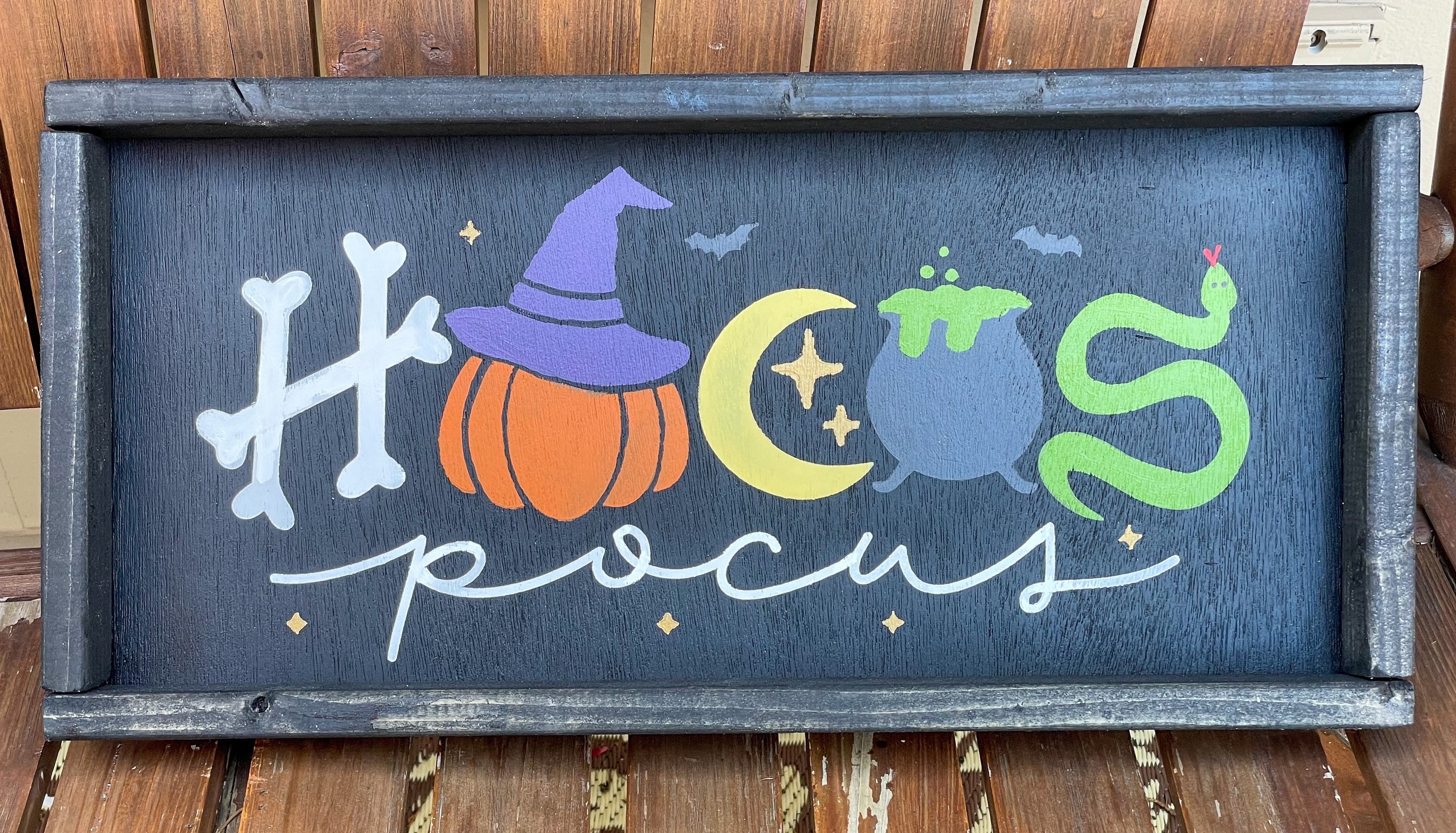 Hocus Pocus Farmhouse Sign / Witch Sign / Halloween Home Decor ...