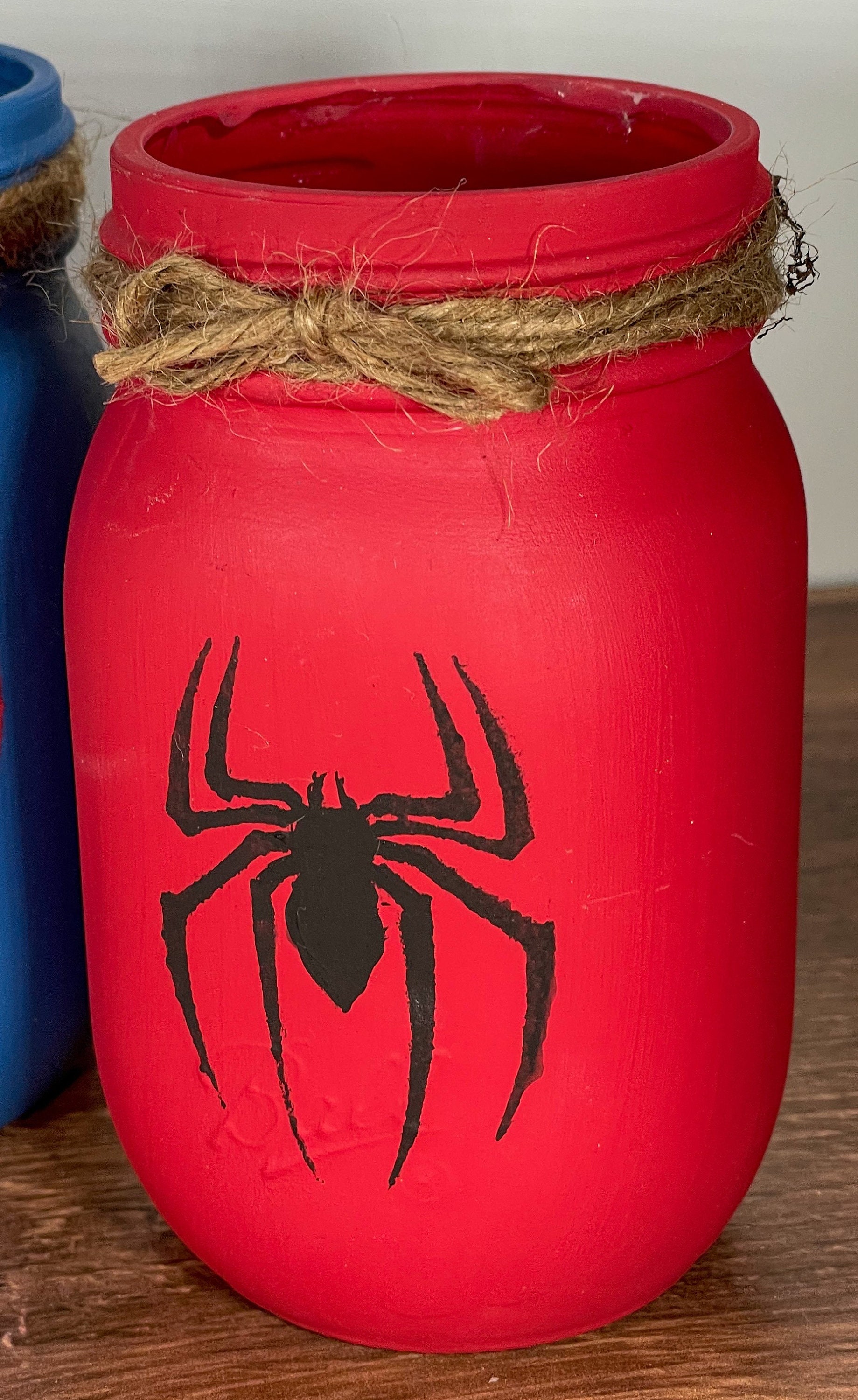 Superhero Mason Jars / Marvel Comic Mason Jars / Super Hero - Etsy UK