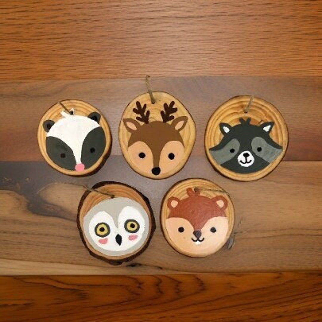 Woodland Animal Ornaments / Woodland Baby Shower / Woodland Animal ...