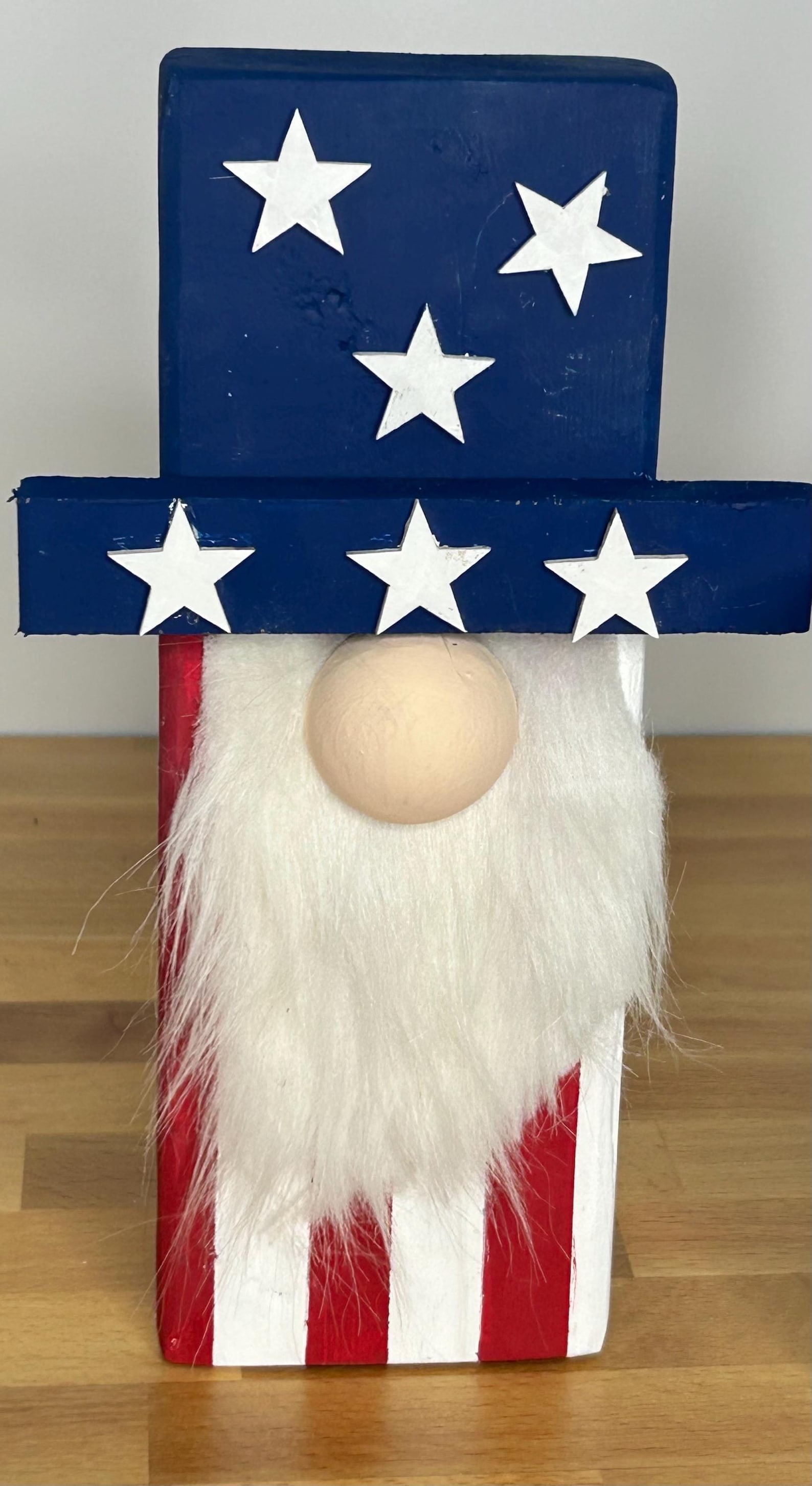 Americana Gnome Wood Blocks / Gnome Blocks / Gnome Home Decor - Etsy