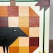 BARN QUILT Primitive Crow & Pumpkin Wooden Barn Quilt Wood - Etsy