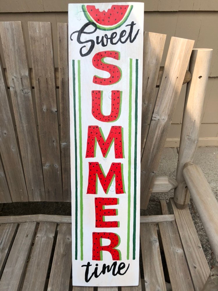Summertime Watermelon Sign