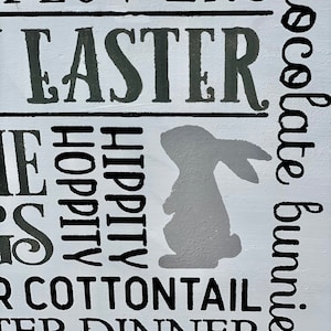 Farmhouse Easter Sign / Easter Wall Sign / Easter Decor / Easter Wood ...