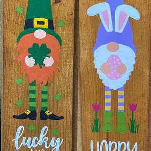 Gnome Porch Signs / Gnome Wall Signs / Gnome Holiday Signs - Etsy