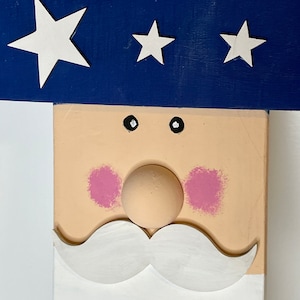 Uncle Sam Wood Sign / Uncle Sam Sign / 4th of July Sign / Americana ...