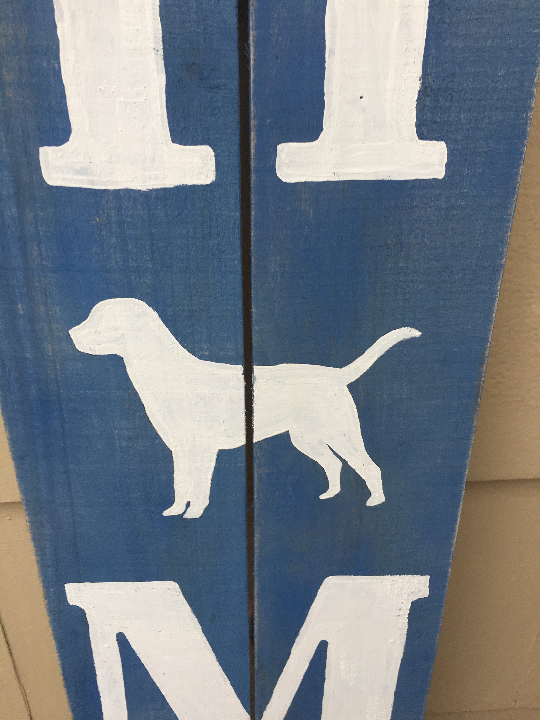 Labrador Retriever Dog HOME Porch Sign