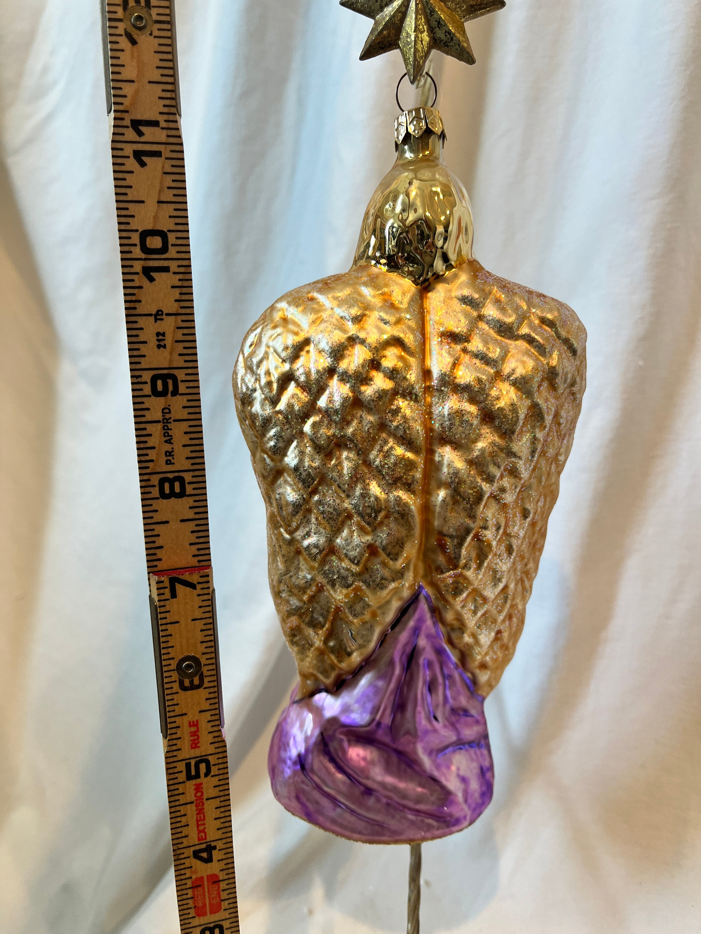 Vintage Radko ANGELS Royal Blue Angel With Bugle, Pink/gold Heavenly ...