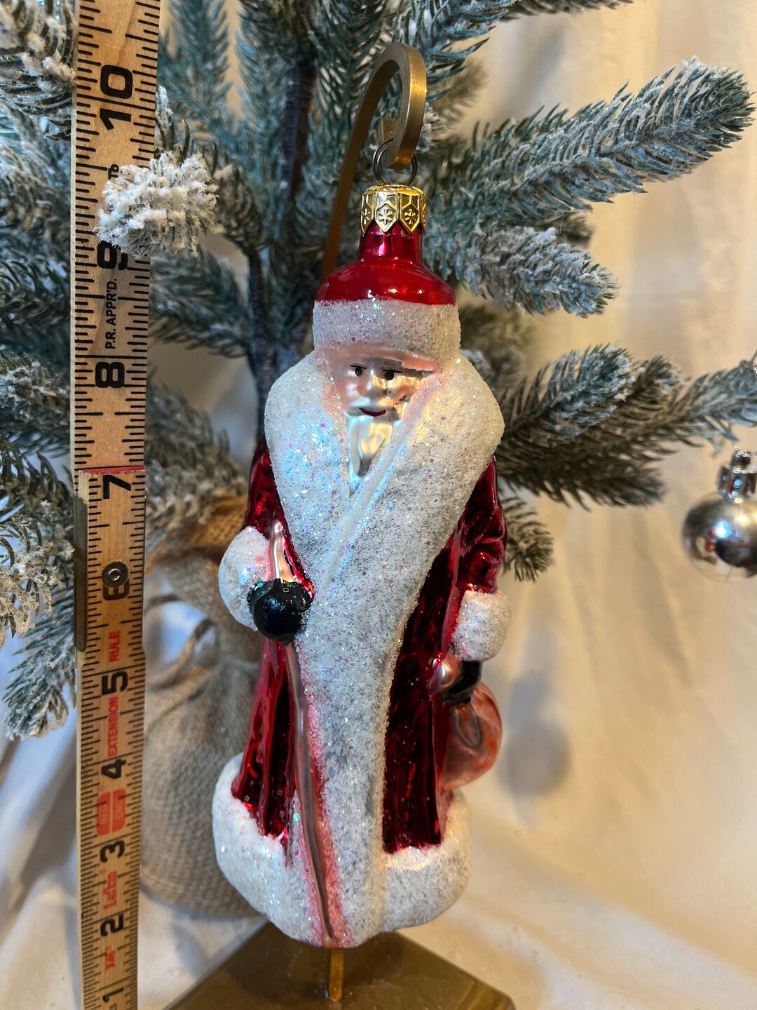 Vintage Radko Red Russian Santa - Etsy