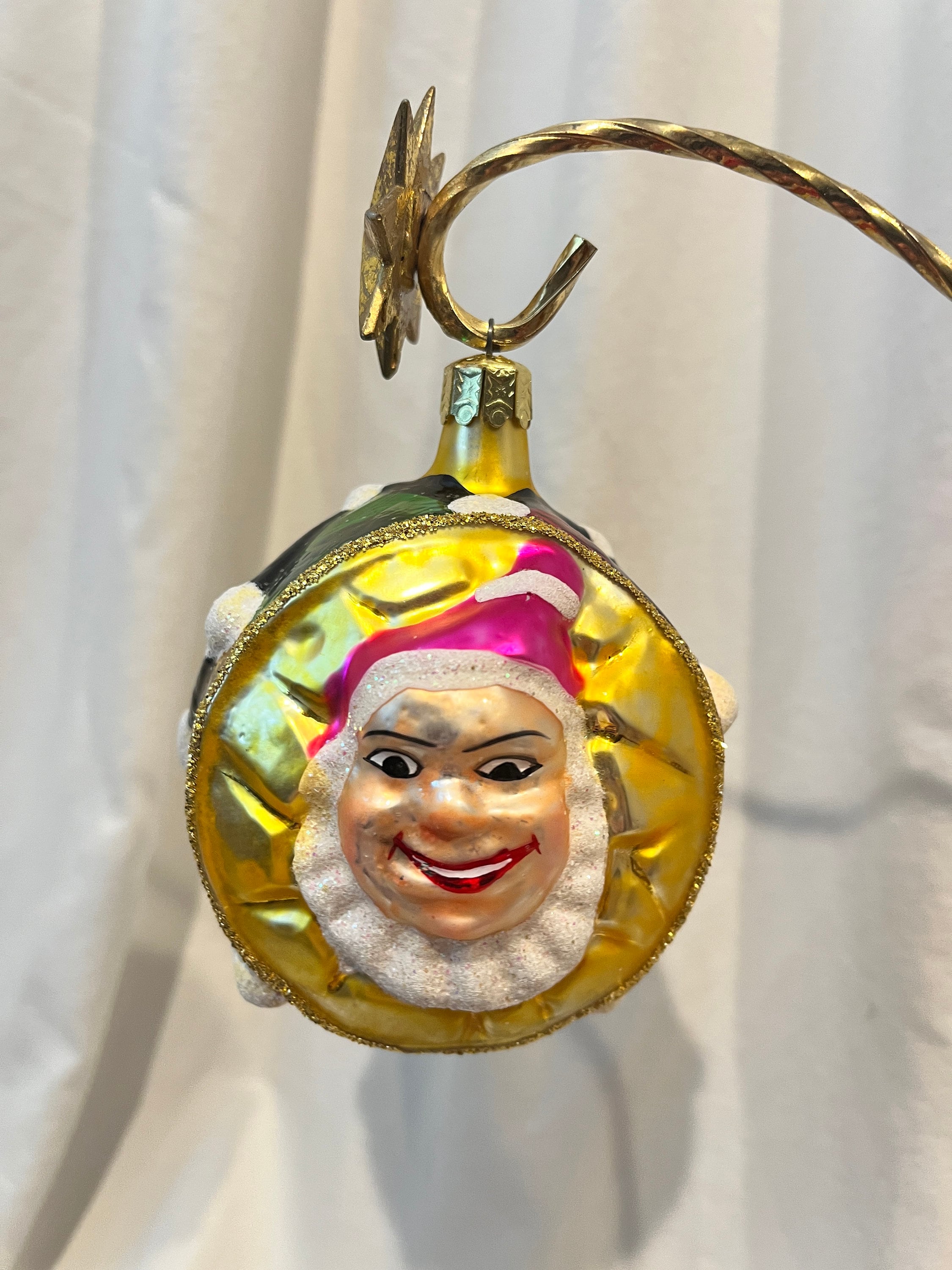 Vintage Radko Roly Poly Yellow Clown, Circus Seal Balancing on a Ball ...