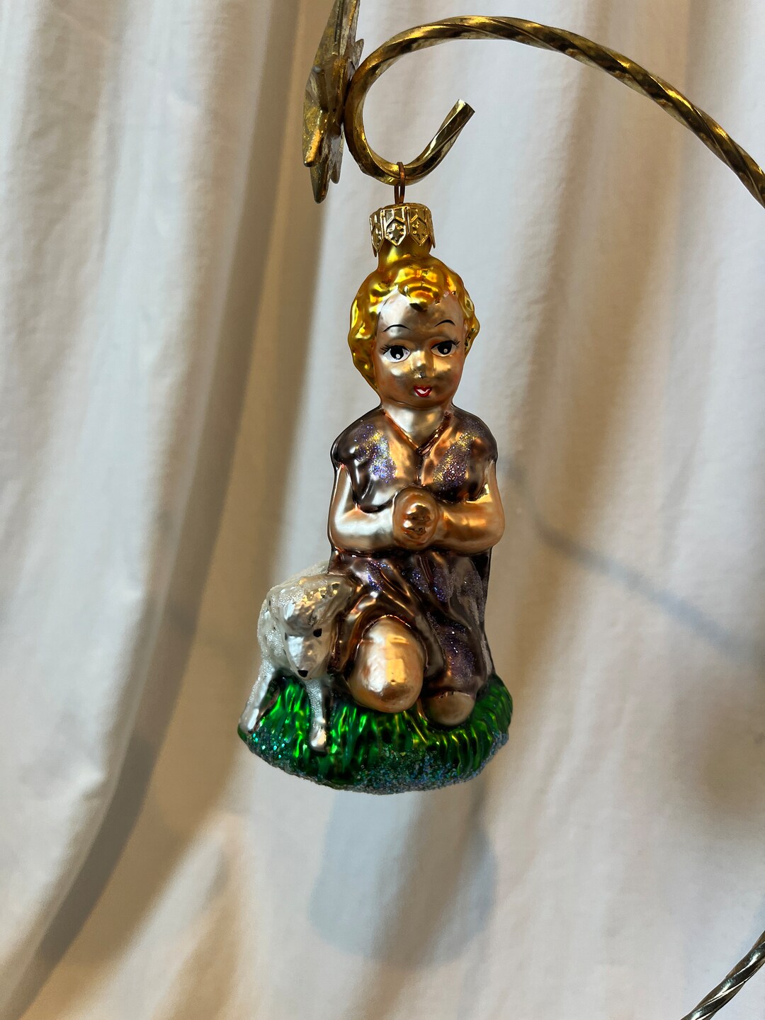 Vintage Radko (4 Ornaments Sold Together) 1997 Nativity Shepherds ...