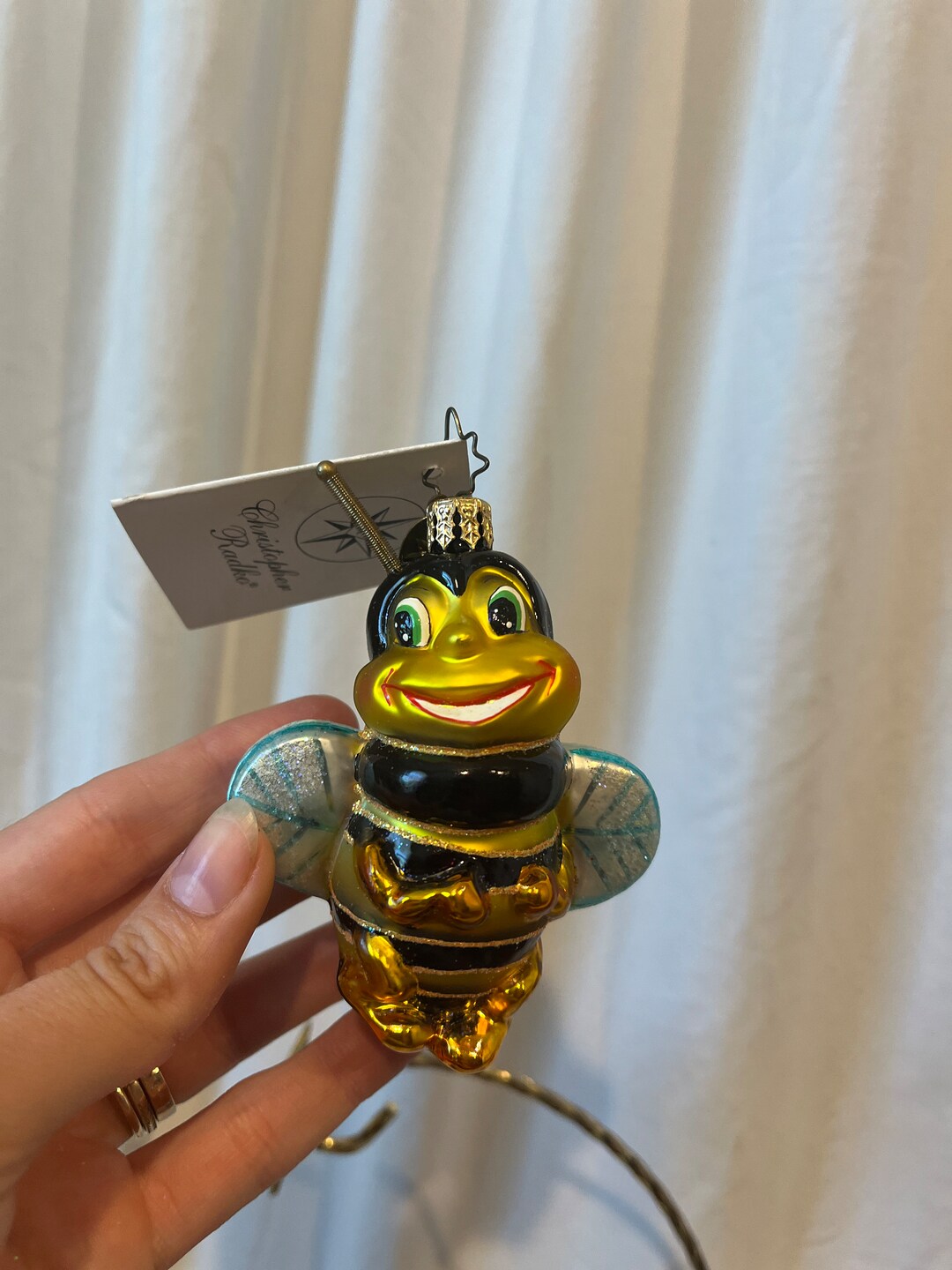 Vintage Radko Bumble Bee Bee Willikers 76D Ornament 02-0273-0 With Tag ...