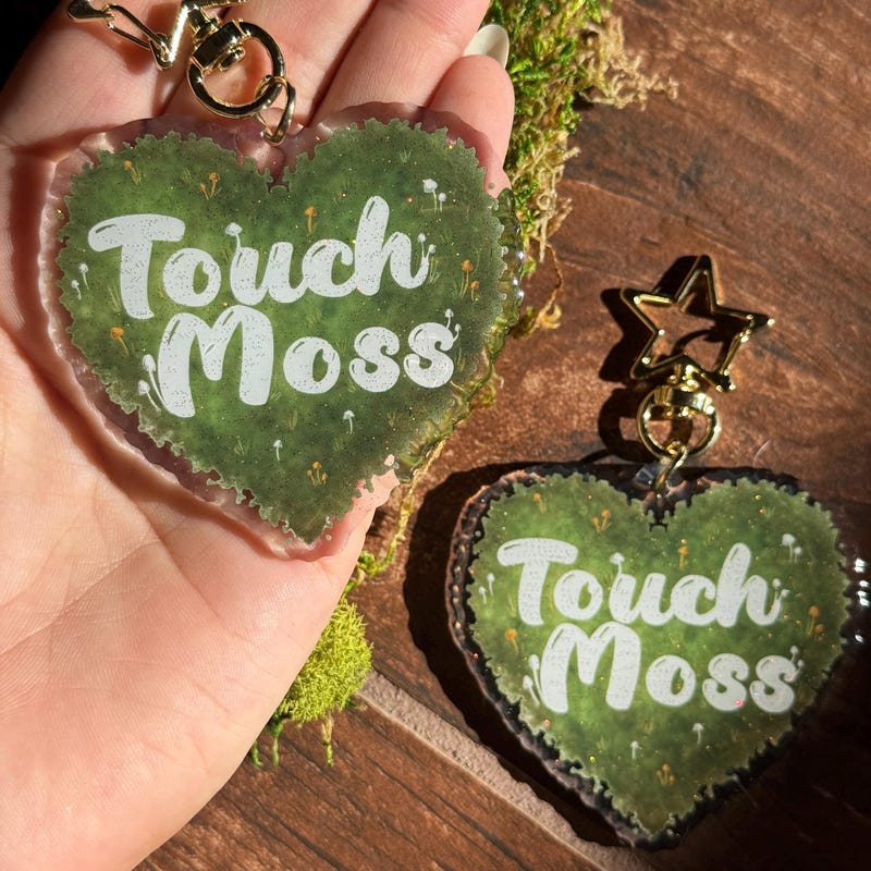 Necklace Whimsical Moss - Etsy