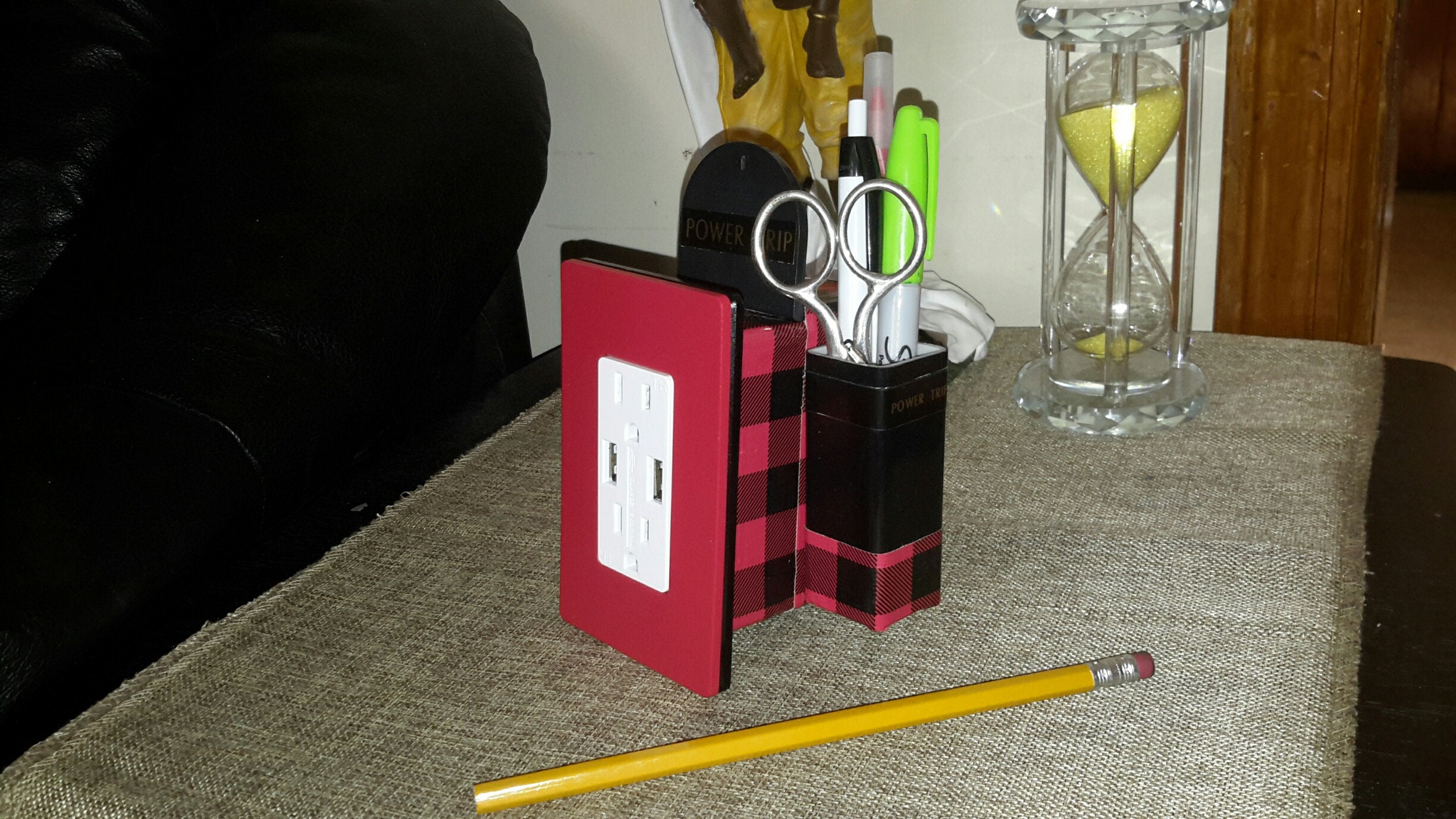 Power Trip - 120v Receptacle/ USB Ports - Cellphone Dock - "power at ...
