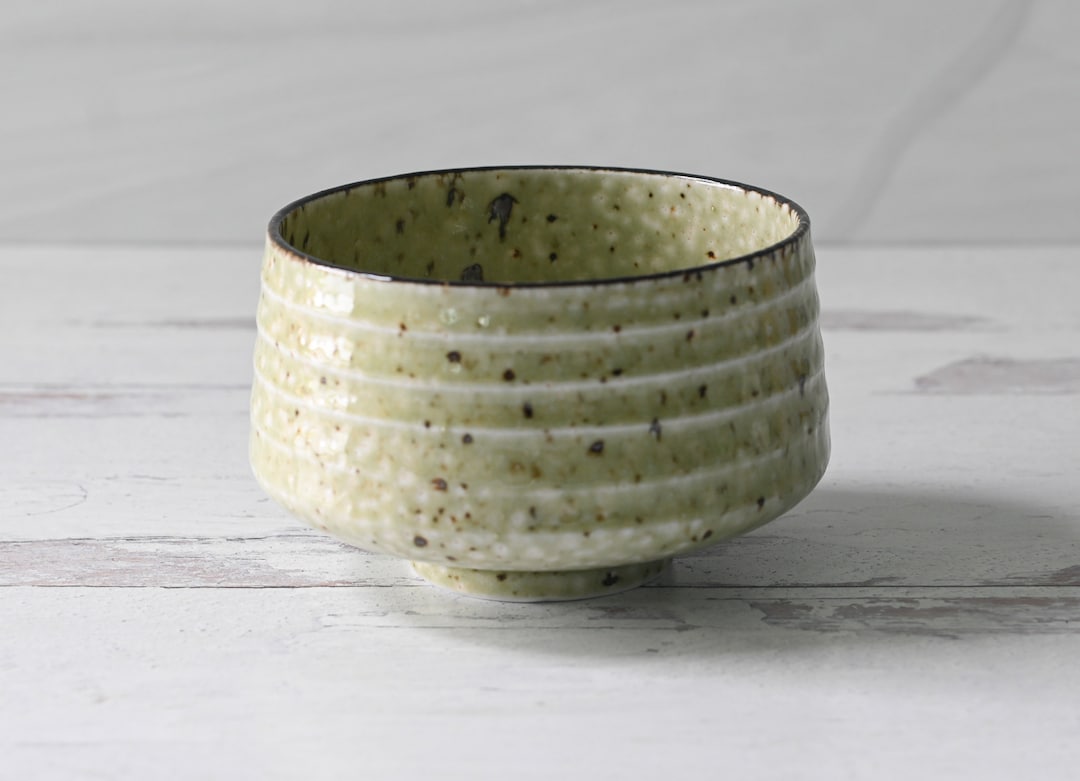 Handcrafted Ceramic Matcha Tea Bowl From Japan Japanese Authentic White ...