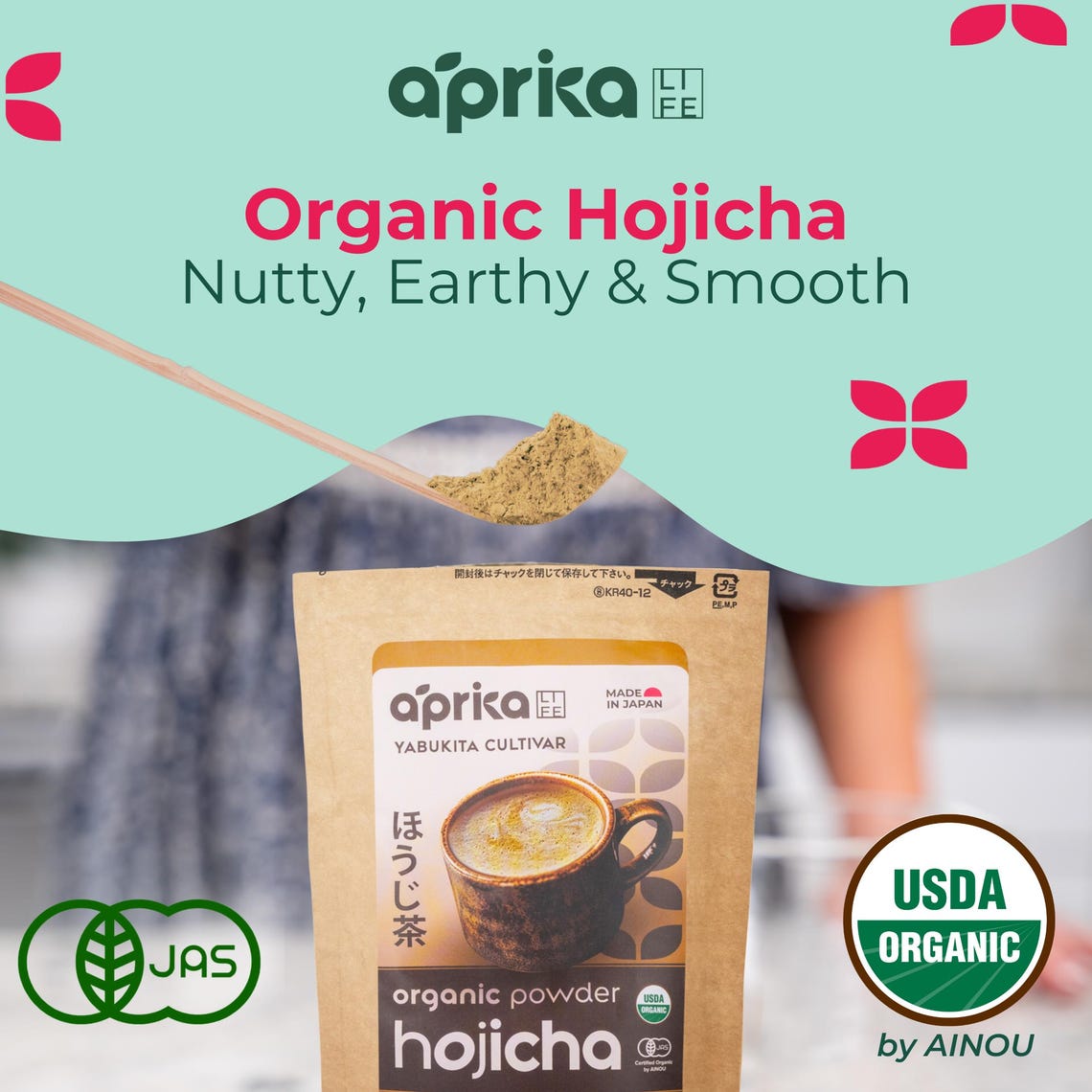 Organic Hojicha Roasted Green Tea Powder: Authentic Japanese Houjicha ...