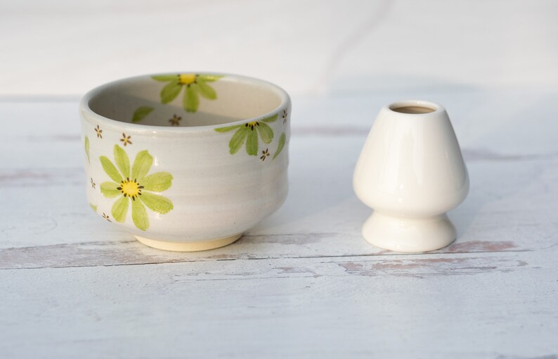 Handcrafted Ceramic Matcha Set Japanese Matcha Bowl Bamboo - Etsy
