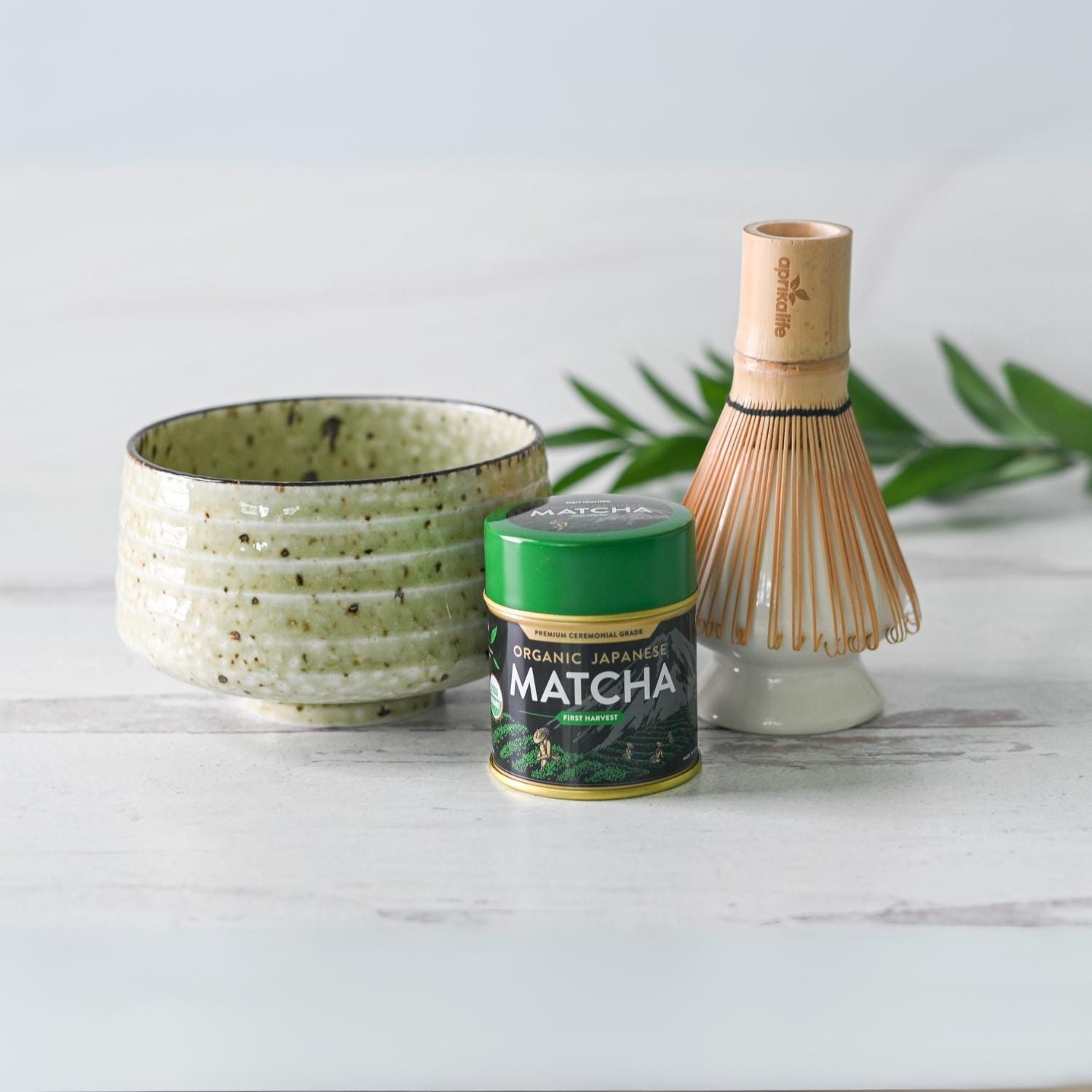 Handmade Japanese Ceramic Matcha Set: Bowl, Whisk & Holder - Etsy
