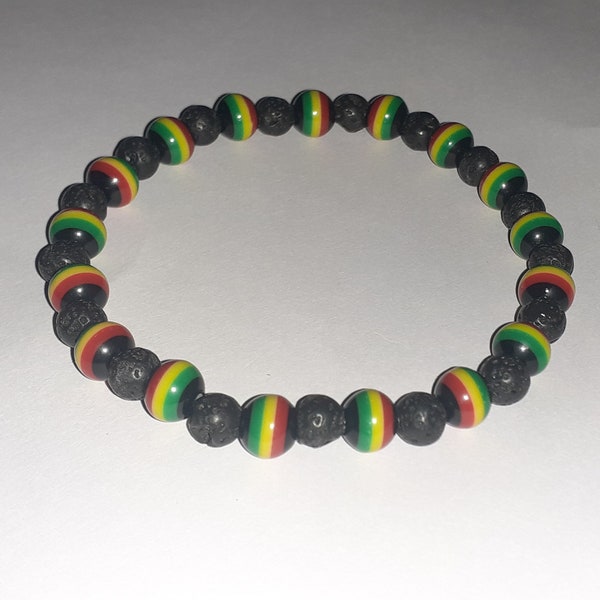 Rastafarian Bracelet - Etsy