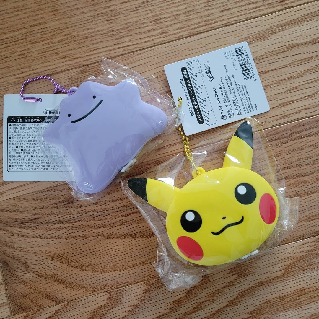 Measuring Tape/ Pikachu/ Ditto/ Pokemon Center Japan/ 150cm/ DIY ...