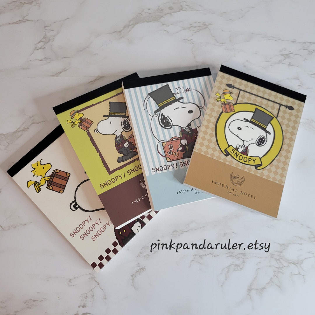 Memo/ Peanuts Snoopy Memo/ Doorman/ DIY/ Planner/ Craft/ Journal ...