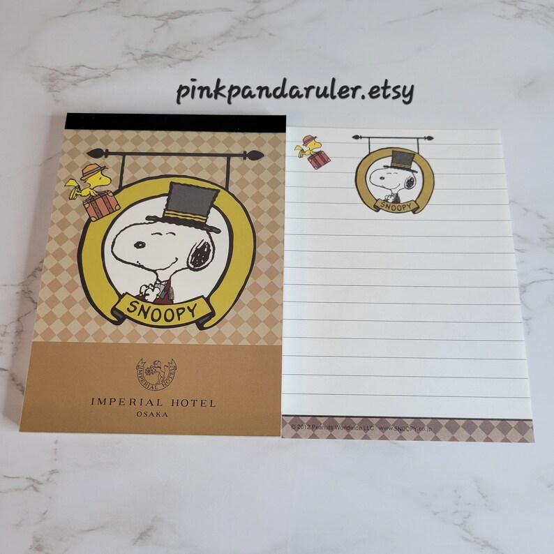 Memo/ Peanuts Snoopy Memo/ Doorman/ DIY/ Planner/ Craft/ Journal ...