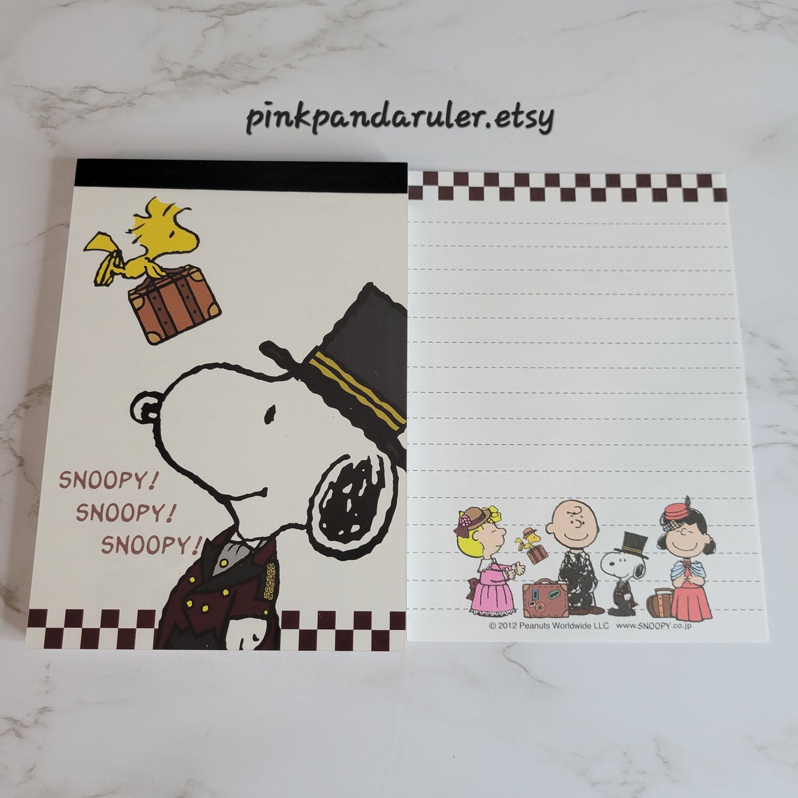 Memo/ Peanuts Snoopy Memo/ Doorman/ DIY/ Planner/ Craft/ Journal ...
