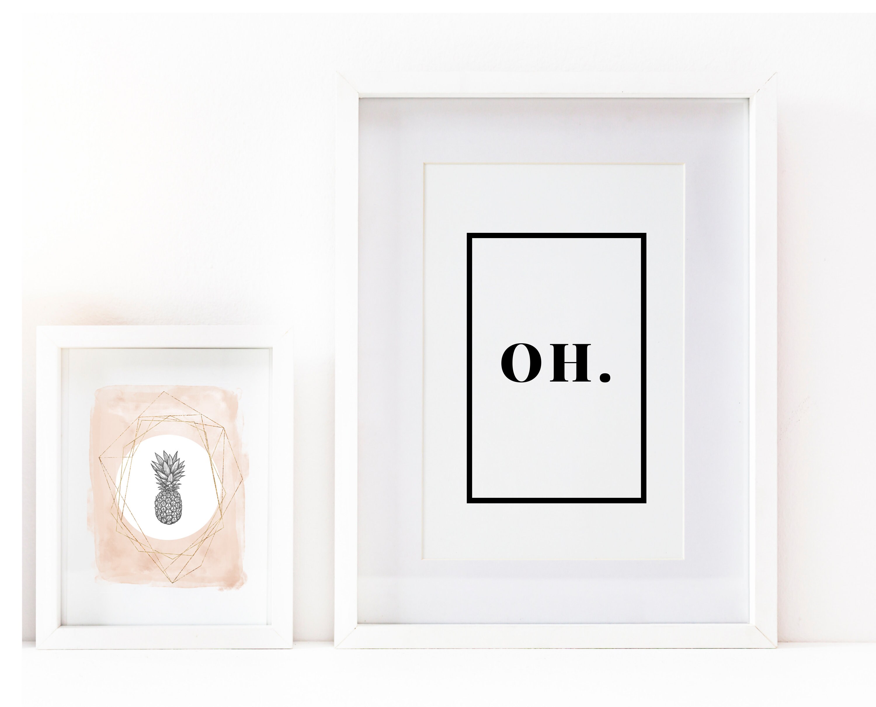 Black and White Typography Printable Wall Art Printable - Etsy