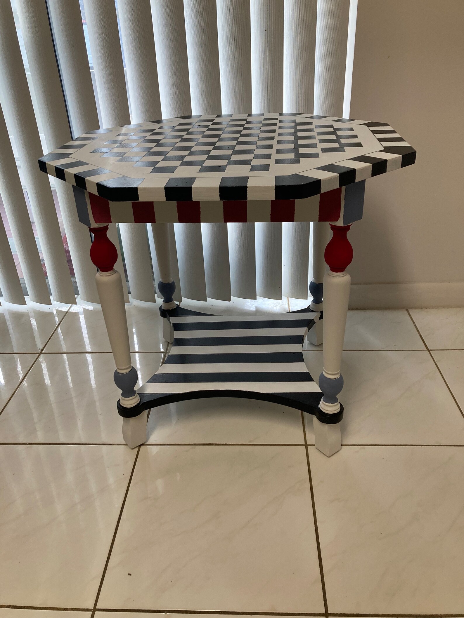 Mackenzie Childs Inspired Table - Etsy