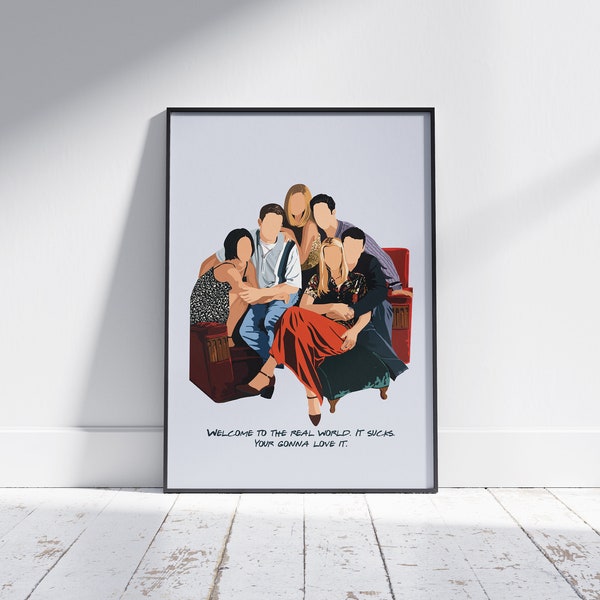 Friends Poster - Etsy UK