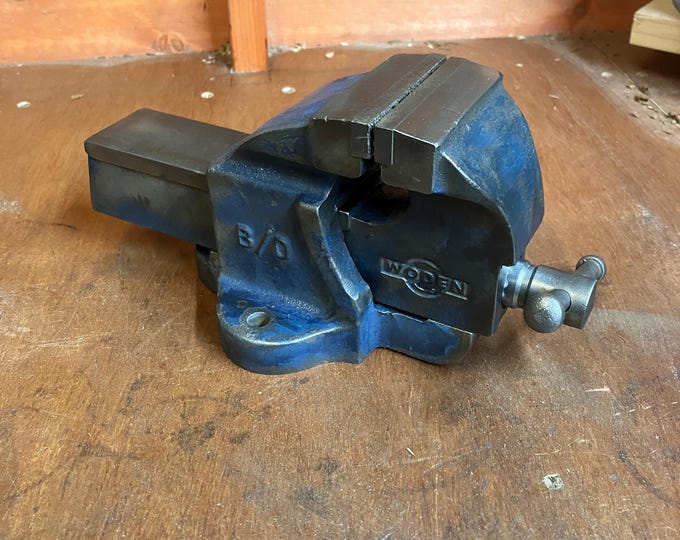 Restored Old Woden Bench Vise English Made 186B/0 2-1/2" Jaws - Etsy