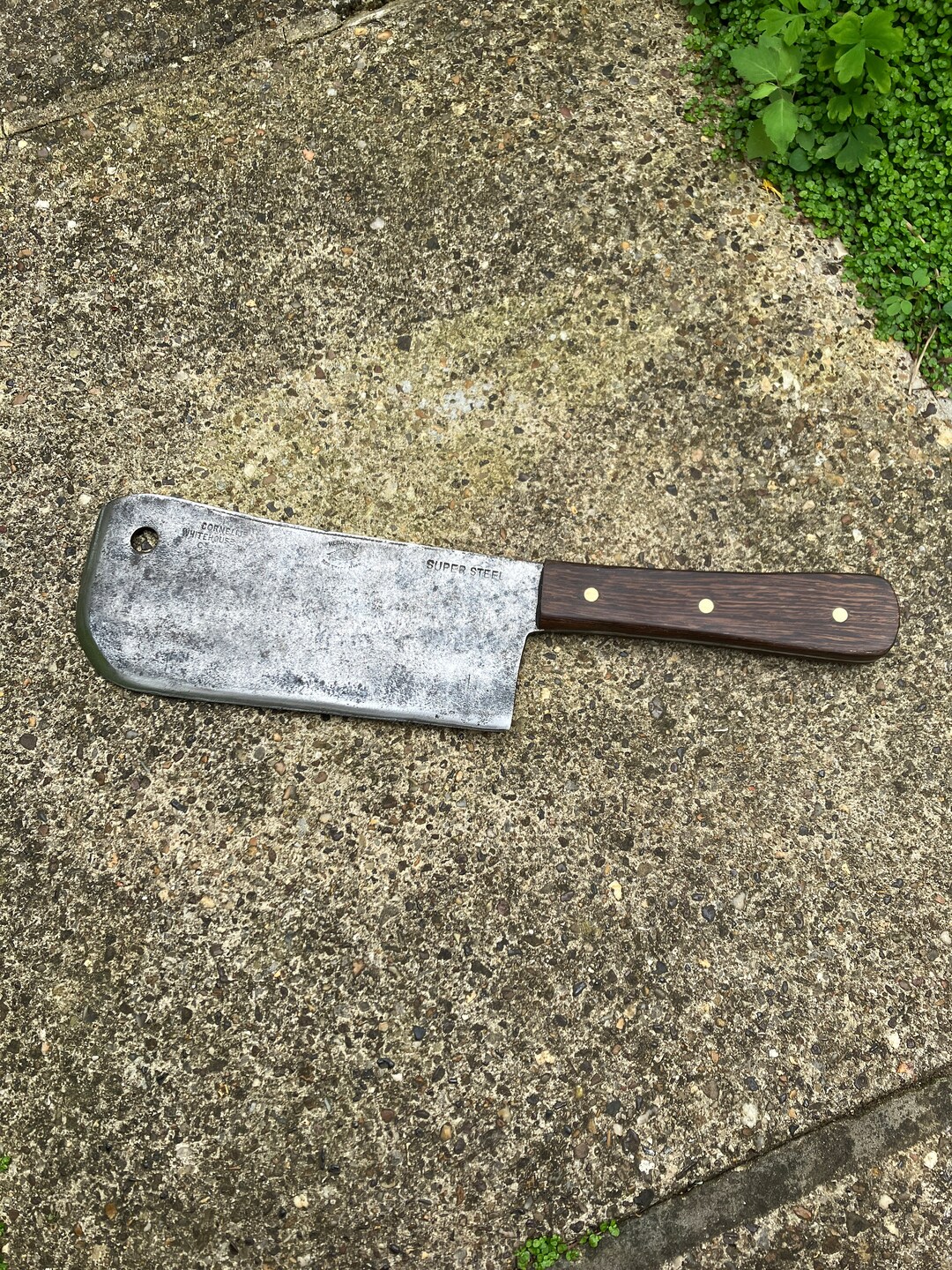 Restored Old Cornelius Whitehouse 1950's Butchers Cleaver - Etsy
