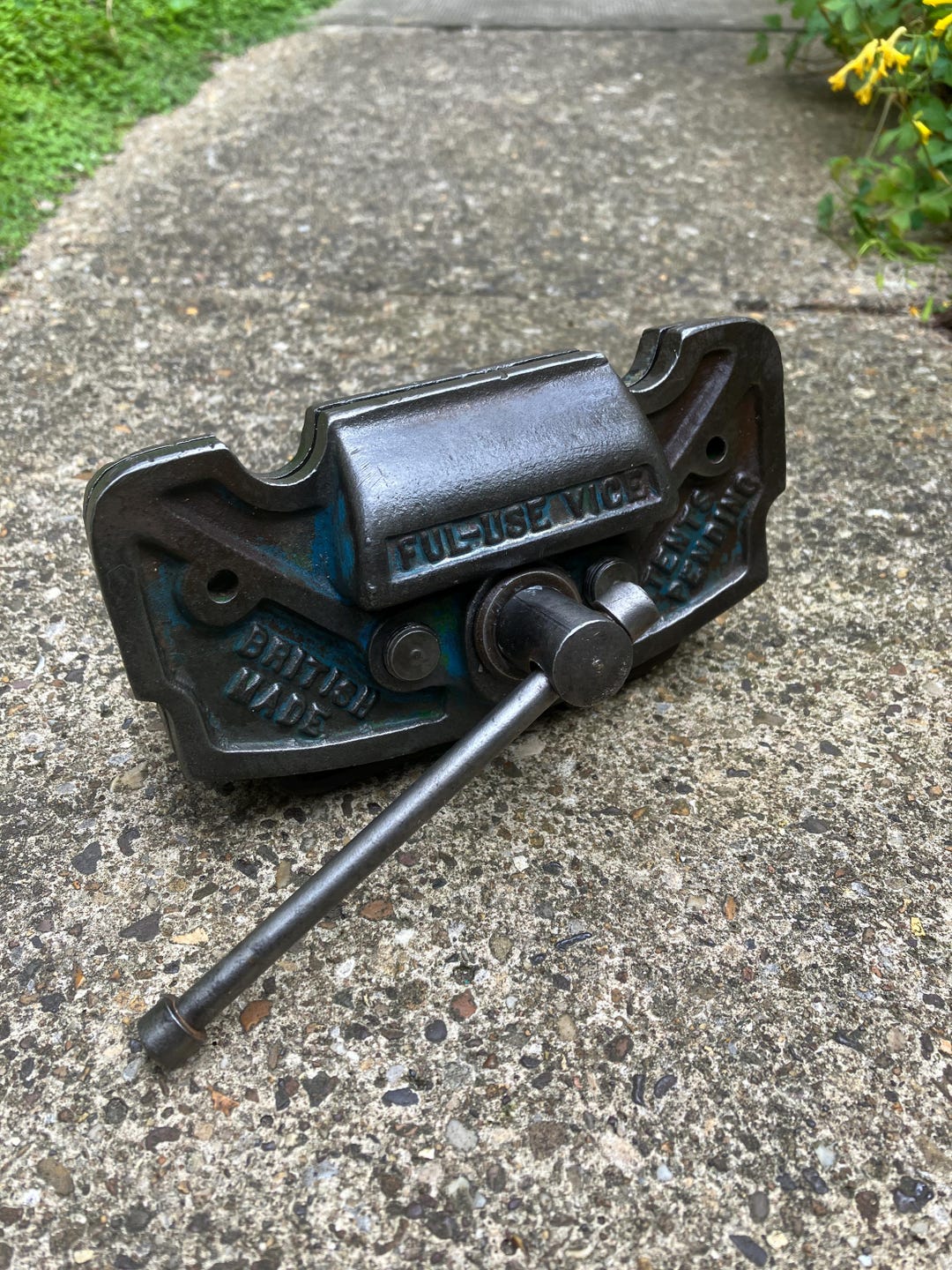 Restored Old Ful-use Bench Vise English Made 1950's - Etsy