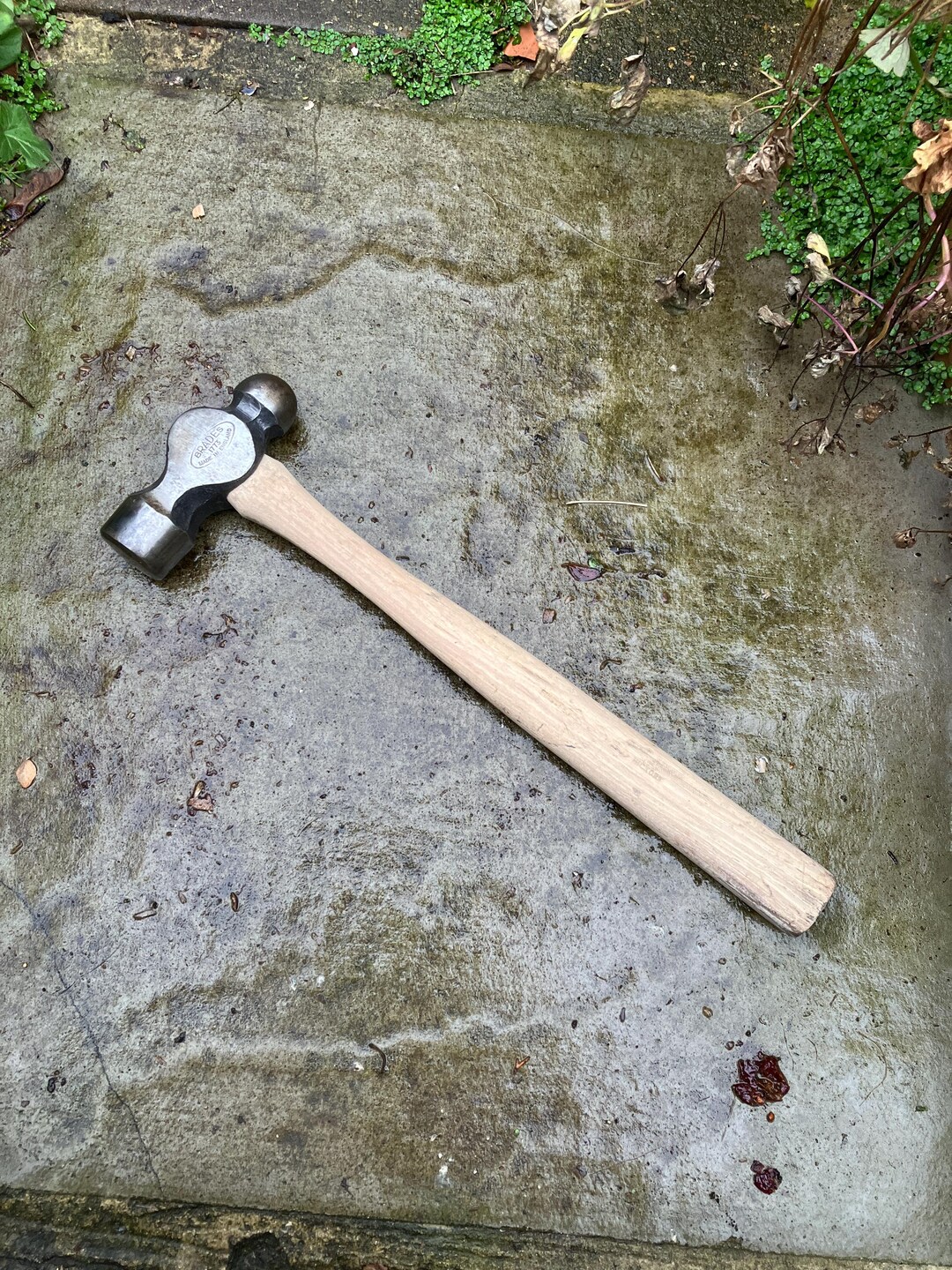 Restored Vintage Brades Brand Model 1773 2lb Ball Pein Hammer BNT - Etsy UK