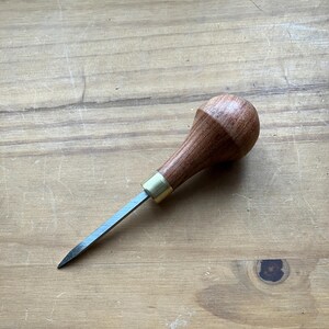 Handmade Rosewood Awl Bradle Tool Square 4 Mm Shaft - Etsy