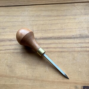 Handmade Rosewood Awl Bradle Tool Square 4 Mm Shaft - Etsy