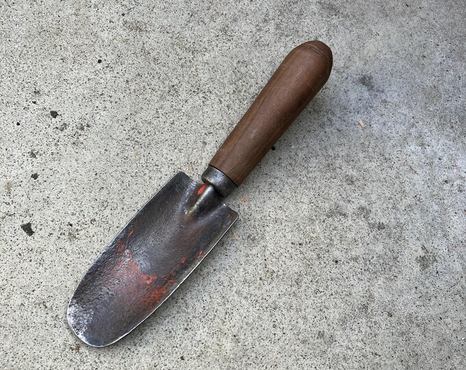 Vintage Restored Small English Garden Trowel - Etsy
