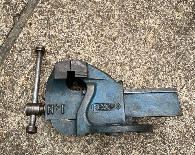 Lovely Old Record #1 Bench Vise English Made - Etsy