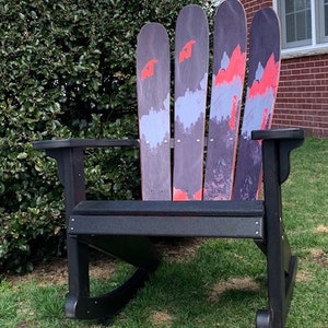 Ski Chair, Ski Rocker, Recycled Plastic Snow Skichair Rocker Customize ...