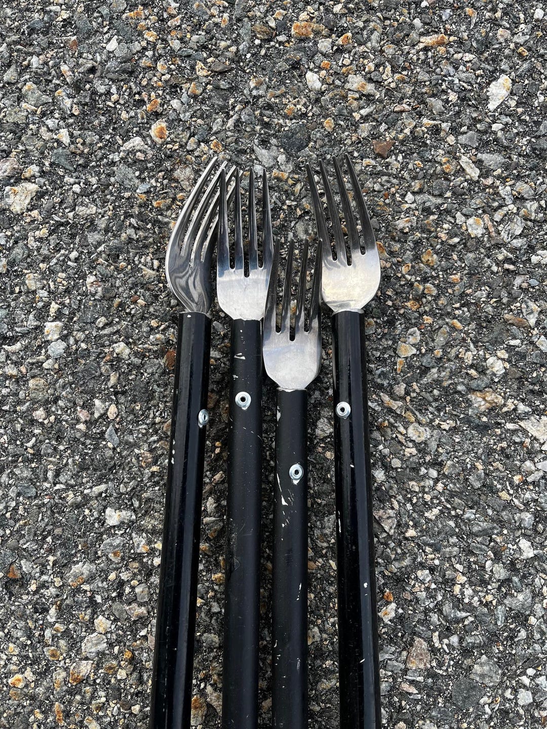 Snow Ski Pole Marshmallow Roasting Sticks Made From Recycled Ski Poles ...