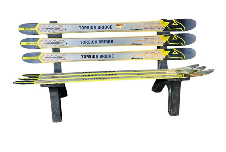 Recycled Snow Ski Bench - Customizable Outdoor Seating - Etsy