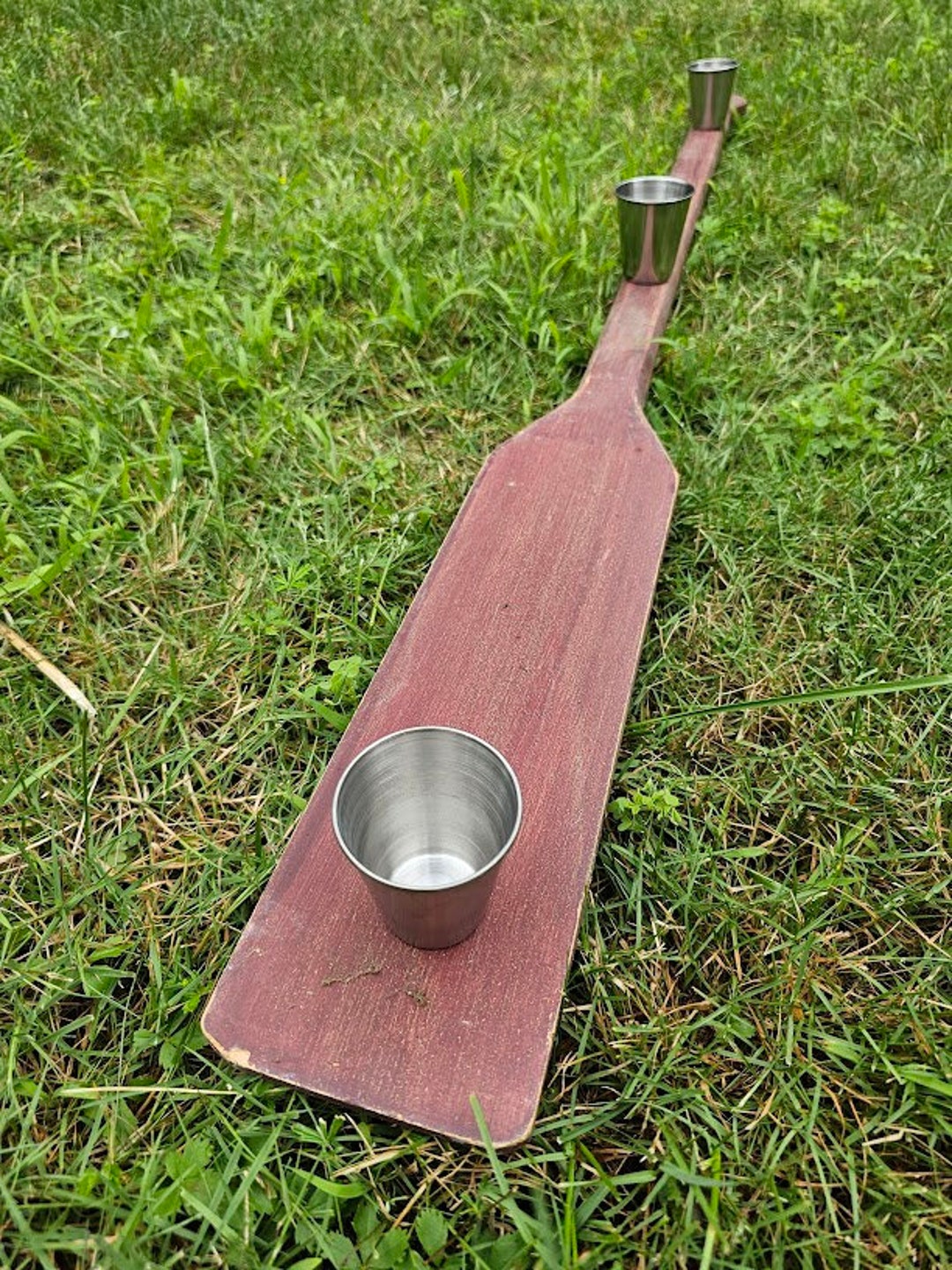 Shot Ski Shotski, 3 Shot Made to Resemble a Small Paddle - Etsy