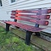 Blizzard Ski Bench Made With Real Recycled Blizzard Rustler Snow Skis ...