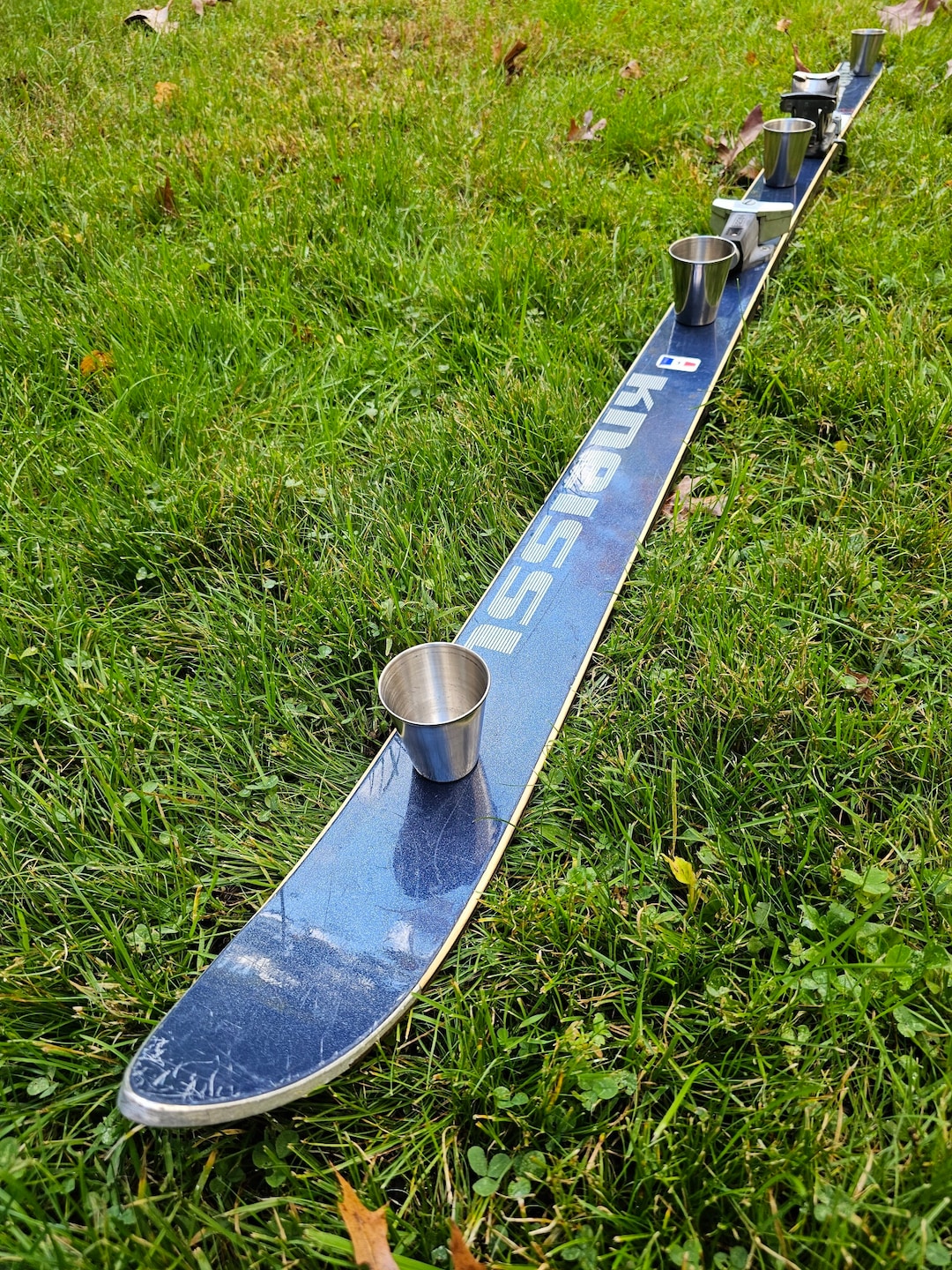 Shot Ski Blue Kneissl Shot Ski, 4 Shot Made From Real Snow Ski From the ...